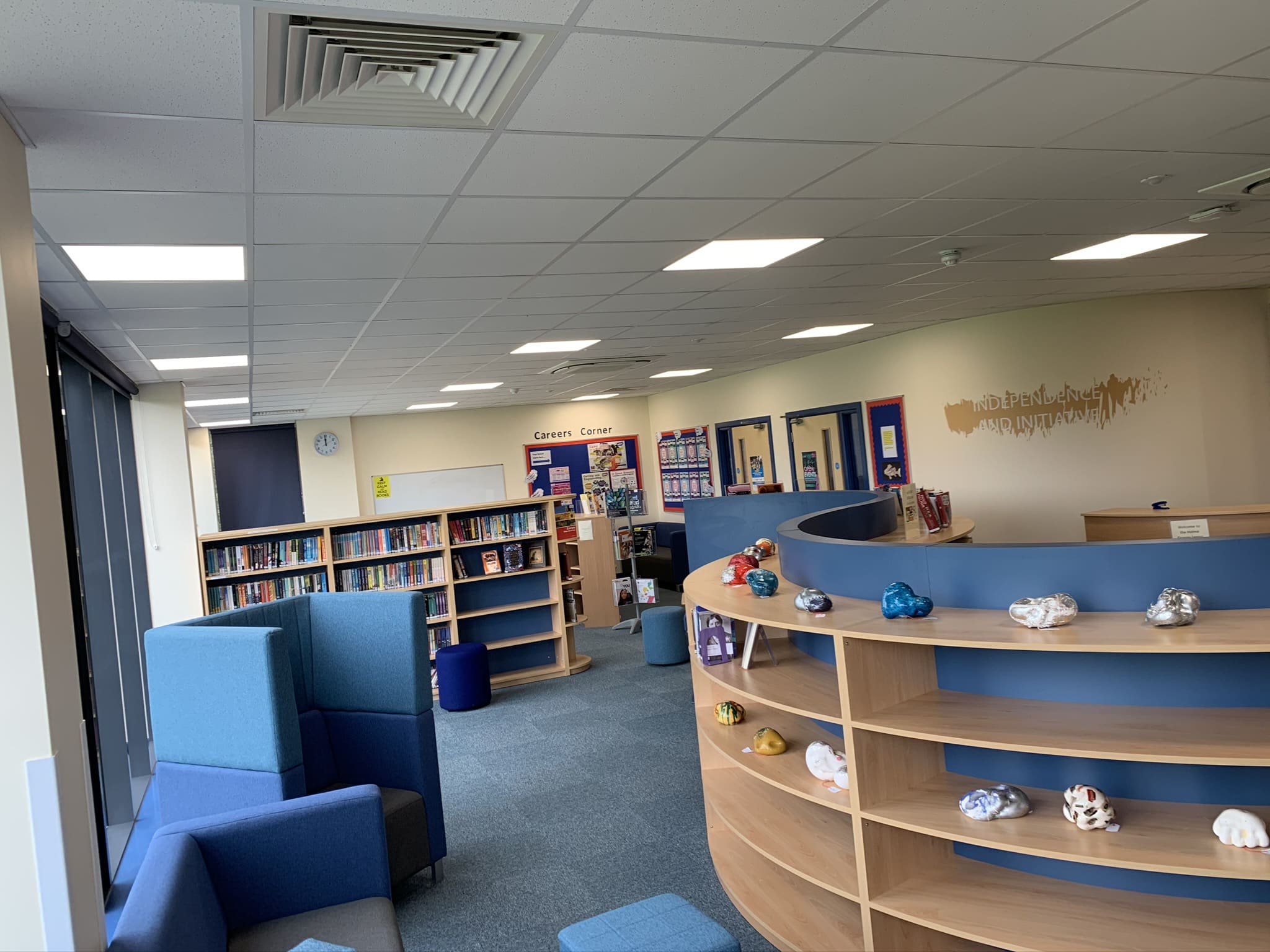 School Library Furniture. Bookcases, Desks and Seating - Witley Jones